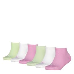 Puma Herren Puma Sneakersocken &raquo;Puma KIDS PLAIN SNEAKER 6P&laquo; 6 Paar, mit verst&auml;rktem Zehenbereich 27-30