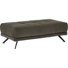 Die PlanBar Hocker &raquo;MP-IN20041&laquo; Besondere Merkmale: in modernem Polyestervelours mit Samtoptik gr&uuml;n 100% Polyester B/H/T: 137cm x 43cm x 73cm, Velours