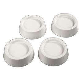 Xavax Vibrationsd&auml;mpfer &raquo;Schwingungsd&auml;mpfer&laquo; 4 St&uuml;ck, f&uuml;r Sp&uuml;l- und Waschmaschine + Trockner, &Oslash; 45 mm, H&ouml;he 17 mm wei&szlig; PVC Universell und einfach 