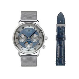 Zeppelin Damen Zeppelin Quarzuhr &raquo;Friedrichshafen&laquo; Armbanduhr, Damenuhr, Made in Germany, Edelstahlarmband Einheitsgr&ouml;&szlig;e