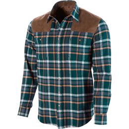 Browning Flanellhemd Francis Blue (Gr&ouml;&szlig;e: XL)