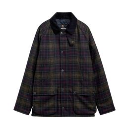 Barbour Wolljacke Tartan Bedale Shadow Classic Tartan (Gr&ouml;&szlig;e: XL)