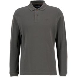 Barbour Langarm-Poloshirt Sports Oliv (Gr&ouml;&szlig;e: XL)