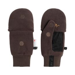 Blaser Outfits Klapp-F&auml;ustlinge Fleece Dunkelbraun (Gr&ouml;&szlig;e: 7)