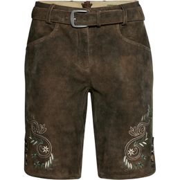 Country Line Kurze Lederhose Braun (Gr&ouml;&szlig;e: 44)