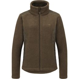 Blaser Outfits Damen Fleecejacke Josefa Braun (Gr&ouml;&szlig;e: 38)
