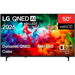 LG QNED-Fernseher &raquo;50QNED71B6B&laquo; 126 cm/50 &prime;&prime; Smart-TV bunt 4K Super Upscaling und Dynamic Tone Mapping sorgen f&uuml;r optimierte Bilddarstellung sowie AI 
