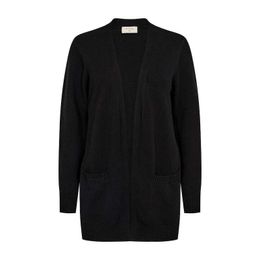 Freequent Damen Freequent Cardigan &raquo;FQAGNES-CARDIGAN&laquo; softer Viskosemix, offen zu tragen schwarz M