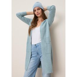 Tamaris Damen Strickjacke &raquo;mit Taschen, l&auml;ssig geschnitten&laquo; aus weicher Viskosemischung 32/34