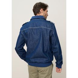 Arizona Herren Jeansjacke &raquo;Blouson&laquo; mit Stehkragen, Comfort Fit, normale L&auml;nge blau 5XL