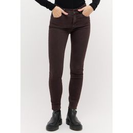 Angels Damen Angels Slim-fit-Jeans &raquo;SKINNY&laquo; aus Baumwollmischung, mit G&uuml;rtelschlaufen 38, L&auml;nge 32