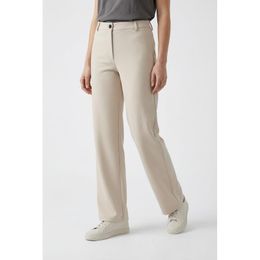 Freequent Damen Freequent Stoffhose &raquo;FQNANNI-PANTS&laquo; Sommerhose mit Seiten-und Ges&auml;&szlig;taschen beige L, N-Gr