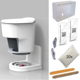 Clesana Toilette C1 mit L-Adapter - Komplettset