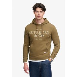 Superdry Herren Kapuzensweatshirt &raquo;1954 COMPANY RELAXED HOOD&laquo;, Baumwollmischung, relaxed fit braun XXL