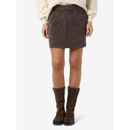 Noisy may Damen Noisy may Cordrock &raquo;NMCORD YOLANDA MW SKIRT NOOS&laquo; Baumwollmischung braun S