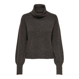 Only Damen Only Rollkragenpullover &raquo;ONLOLIVIA LS ROLL NECK CC KNT&laquo; Materialmix, regular fit braun XS