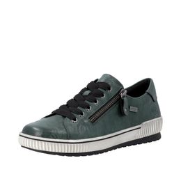 Remonte Damen Sneaker Schn&uuml;rschuh, Halbschuh, Freizeitsneaker mit Rei&szlig;verschluss, TEX gr&uuml;n 45