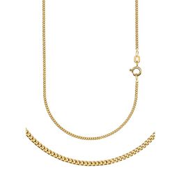 Firetti Herren Collierkettchen &raquo;Schmuck Geschenk Gold 333 oder 585 Halskette Panzerkette diamantiert&laquo; Made in Germany gold 42, Gelbgold 585, B: 2,1mm