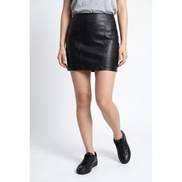 Only Damen Only Lederimitatrock &raquo;ONLBITTEN FAUX LEATH MINI SKIRT CC OTW&laquo; Lederimitat L (40)