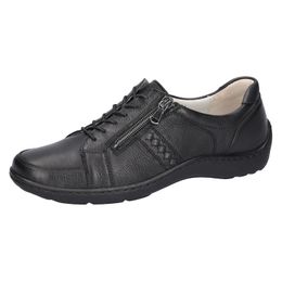 Waldl&auml;ufer Waldl&auml;ufer Damen Schn&uuml;rschuh &raquo;Henni&laquo; Bequemschuh, Halbschuh, Sneaker in Komfortweite H schwarz 8,5 (42,5)
