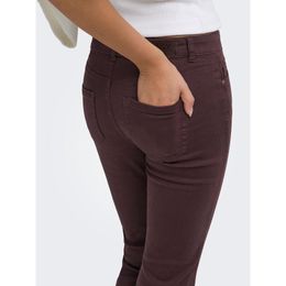 Only Damen Only Bootcuthose &raquo;ONLBLUSH MID FLARED COLOUR PANT PNT NOOS&laquo; Baumwollmischung, bootcut fit S (36), L&auml;nge 32