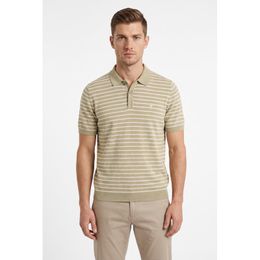 Fynch-Hatton Herren Fynch-Hatton Poloshirt mit Logo Stickerei beige M