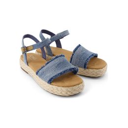 Toms Shoes TOMS Sandalen in Blau - 56% | Gr&ouml;&szlig;e 41 | Damen-schuhe-halbschuhe