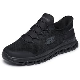 Skechers Herren Slip-On Sneaker &raquo;GLIDE-STEP-&laquo; Schlupfschuh, Halbschuh, Freizeitschuh, Memory Foam, Maschinenw&auml;sche schwarz 48,5