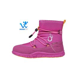 lamino Leder-Barfu&szlig;-Boots in Pink - 58% | Gr&ouml;&szlig;e 27 | Kinderstiefel