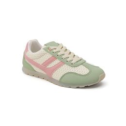 Sixth Sens Sneakers in Rosa/ Creme/ Gr&uuml;n - 62% | Gr&ouml;&szlig;e 39 | Damen-sneakers