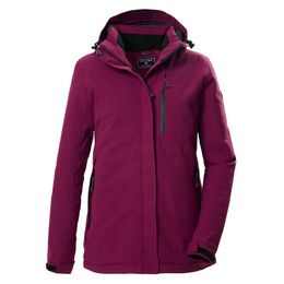 Killtec Funktionsjacke "KOW 219" in Beere - 49% | Gr&ouml;&szlig;e 40 | Damen-outdoorjacken