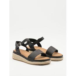 Bellucci Keilsandaletten in Schwarz - 67% | Gr&ouml;&szlig;e 37 | Damen-sandalen