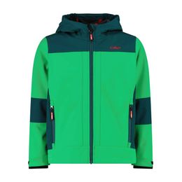 CMP Softshelljacke in Gr&uuml;n - 39% | Gr&ouml;&szlig;e 140 | Kinder-outdoor-jacken