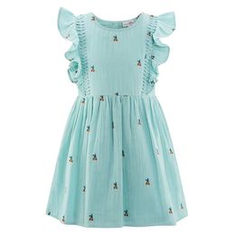 happy girls by Eisend Kleid in Hellblau - 54% | Gr&ouml;&szlig;e 116 | Kinderkleider