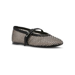 Steve Madden Spangenballerinas in Schwarz - 54% | Gr&ouml;&szlig;e 41 | Damen-ballerinas