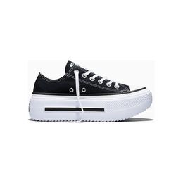 Converse Sneakers "Chuck Taylor All Star Double Stack" in Schwarz - 45% | Gr&ouml;&szlig;e 38 | Damen-sneakers