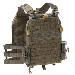 Plattentr&auml;ger-Set Plate Carrier LT042/2 steingrau, Gr&ouml;&szlig;e L