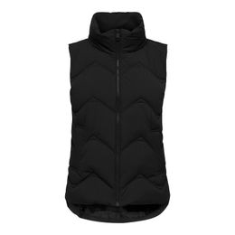Jacqueline de Yong Jdy Damen JDY Steppweste &raquo;JDYPOWER SHORT WAISTCOAT OTW HAB&laquo; Kunstfaser schwarz M