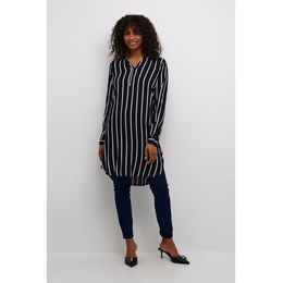 Kaffe Kleid in Schwarz/ Wei&szlig; - 66% | Gr&ouml;&szlig;e 38 | Damen-kleider