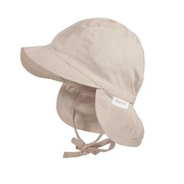 MaxiMo Jungen MaxiMo Schirmm&uuml;tze 1 Stk. Beige, Popeline, Nackenschutz, Bindeband, Unisex 45