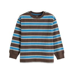COOL CLUB Longsleeve in Braun/ Blau - 16% | Gr&ouml;&szlig;e 122 | Kinder-longsleeves