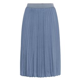 Saint Tropez Damen Midirock "Damen Rock ZlouiseSZ", blau, Gr. XS, Obermaterial: 100% Polyester PES., R&ouml;cke