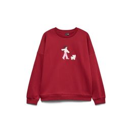 V&eacute;ro Moda Vero Moda Damen Sweatshirt &raquo;VMAMANDA BEA LS SWEAT BOX JRS&laquo;, Baumwollmischung, regular fit S