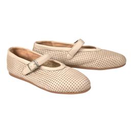 Werner Perforierte Mary Janes, 38 - Creme