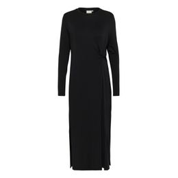 Kaffe Damen Jerseykleid "Jerseykleid KAcharlotte", schwarz, Gr. S, Obermaterial: 95% Viskose CV. 5% Elasthan EL., Kleider