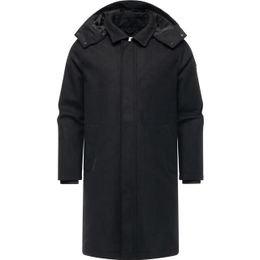 Ragwear Herren Wintermantel "Isaq Felt YOUMODO", schwarz, Gr. XXL, Obermaterial: 100% Polyester. Innenfutter: 100% Polyester. Wattierung: 100%