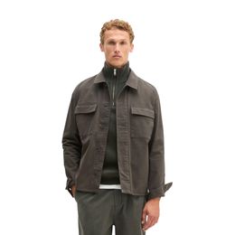 Marc O'Polo MARC O'POLO Herren Kurzjacke "aus weichem Bio-Baumwoll-Mix", braun, Gr. XL, unifarben, Obermaterial: 98% Baumwolle, 2% Elasthan, Jacken
