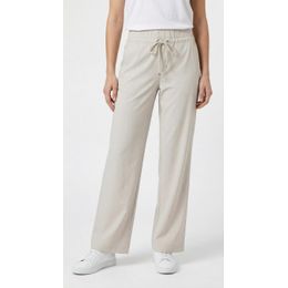 MAC Damen Stoffhose "EASY WIDELEG", wei&szlig;, Gr. 40, unifarben, Web, Obermaterial: 77% Polyamid, 23% Elasthan, Hosen, sehr elastische Qualit&auml;t,