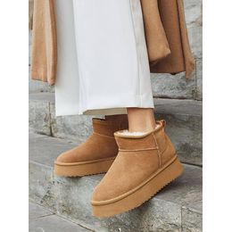 Bellucci Leder-Boots in Hellbraun - 57% | Gr&ouml;&szlig;e 41 | Damen-stiefel