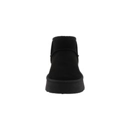 Tom Tailor Damen Winterstiefel "Tom Tailor Stiefel", Gr. 40schwarz, Textil, unifarben, Schuhe